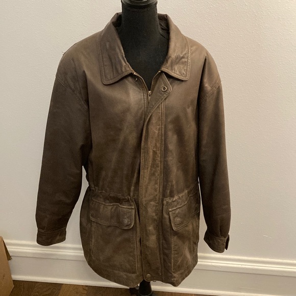 Global Identity | Jackets & Coats | Vintage Global Identity Leather ...